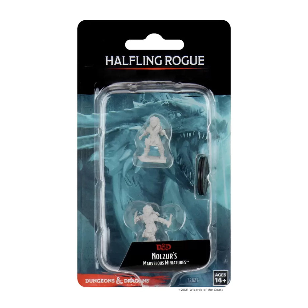 D&D Nolzurs Marvelous Unpainted Miniatures: Halfling Rogue Female - Du ...