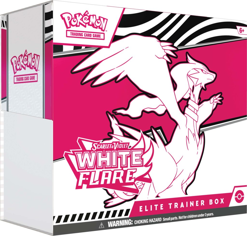 Pokémon TCG: Scarlet & Violet – White Flare Elite Trainer Box | Game ...