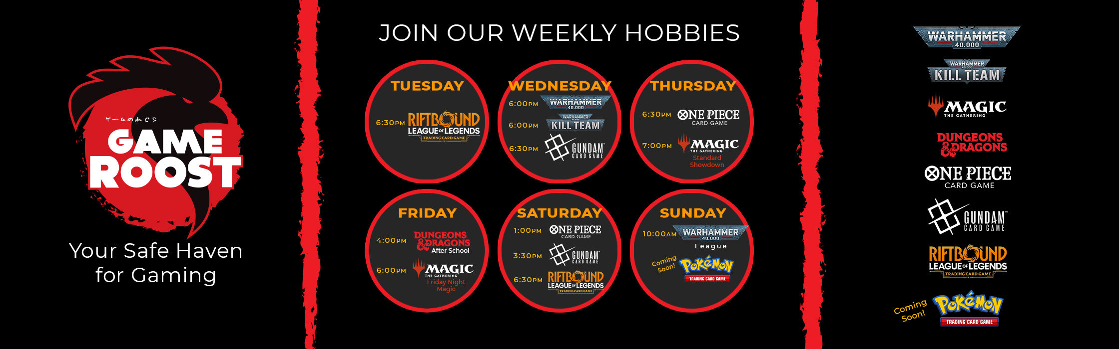 Game Roost - Games Hobbies Collectibles